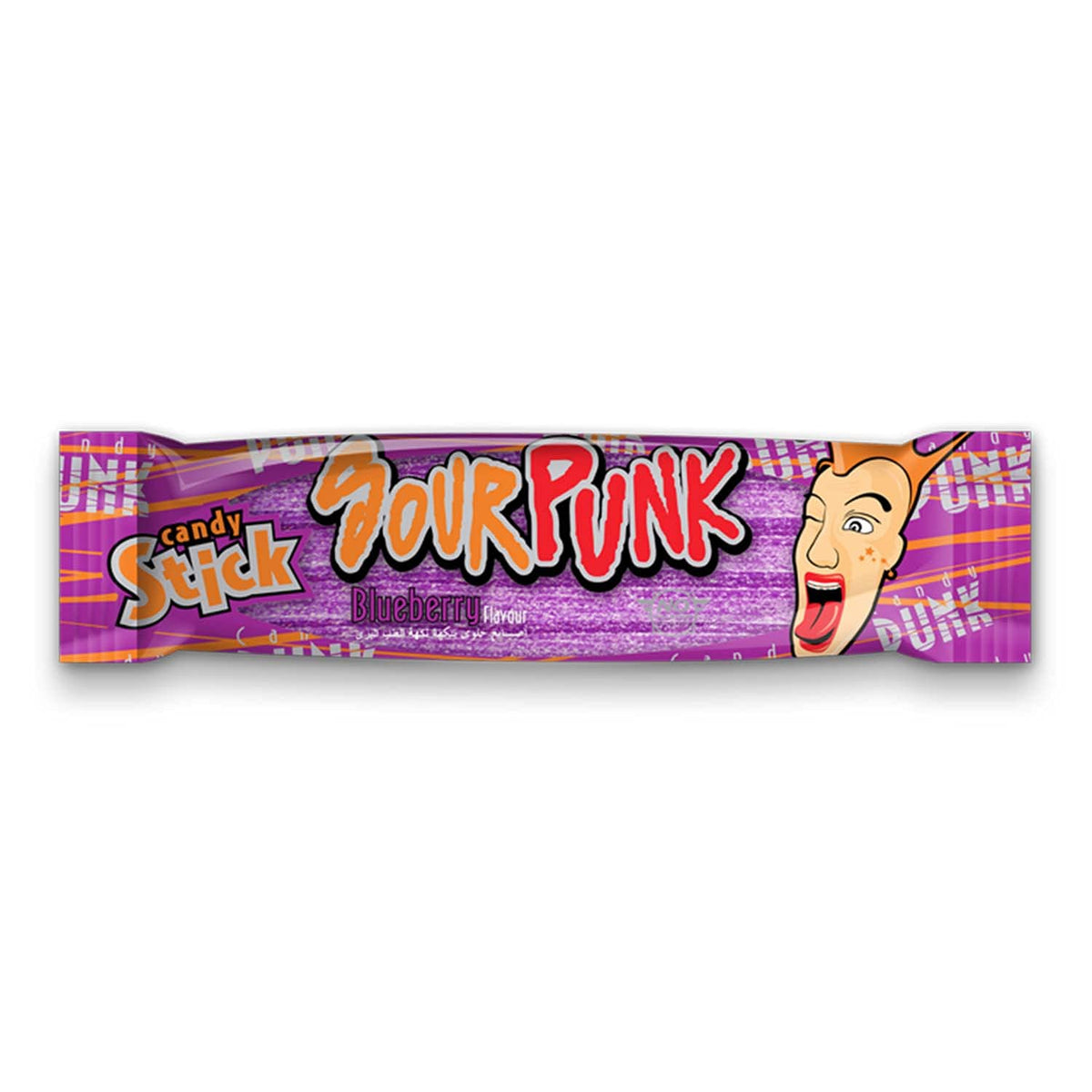 Sour Punk Blueberry candy stick (Pack of 2)