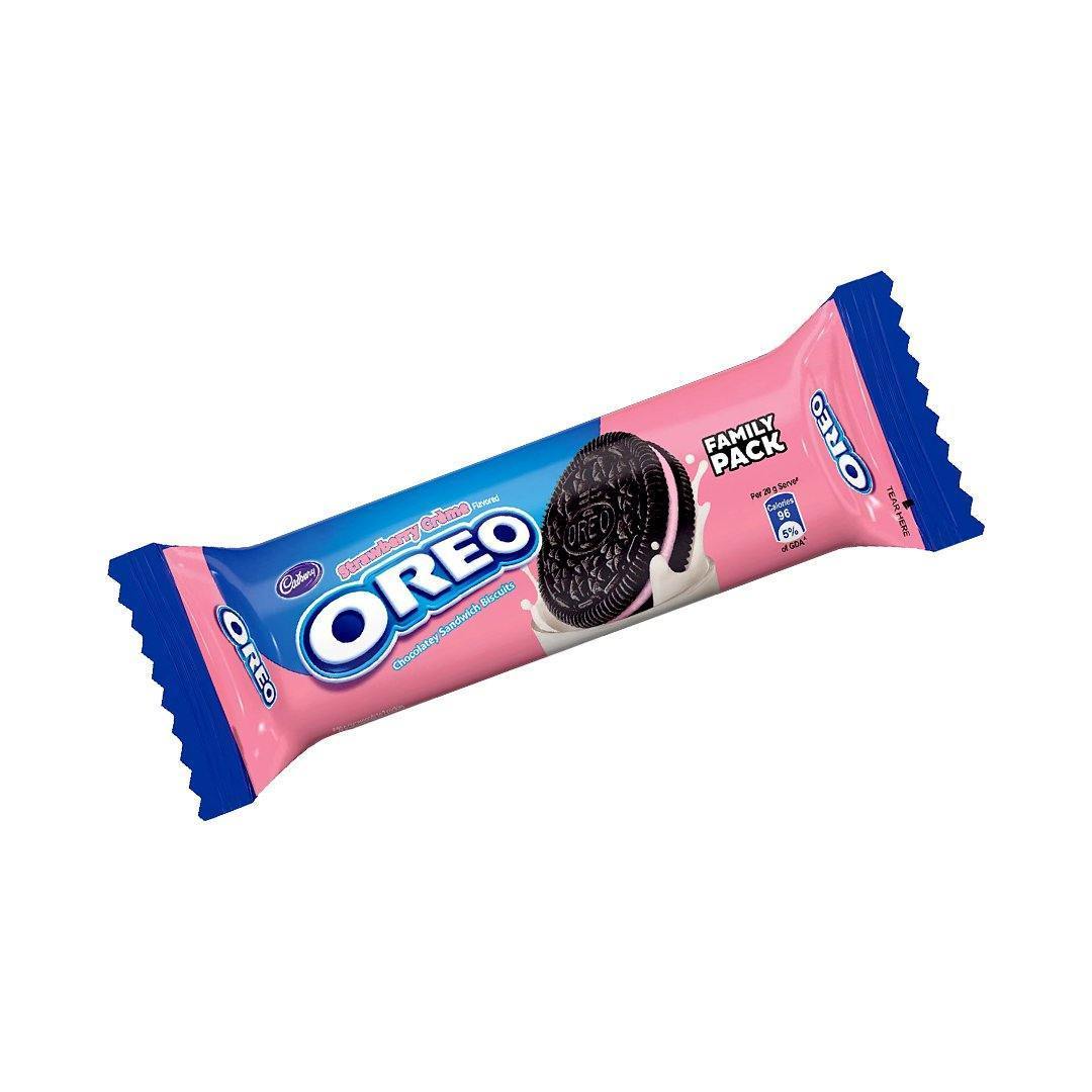 Oreo Strawberry - 154G | Biscuits | SnackZack online india