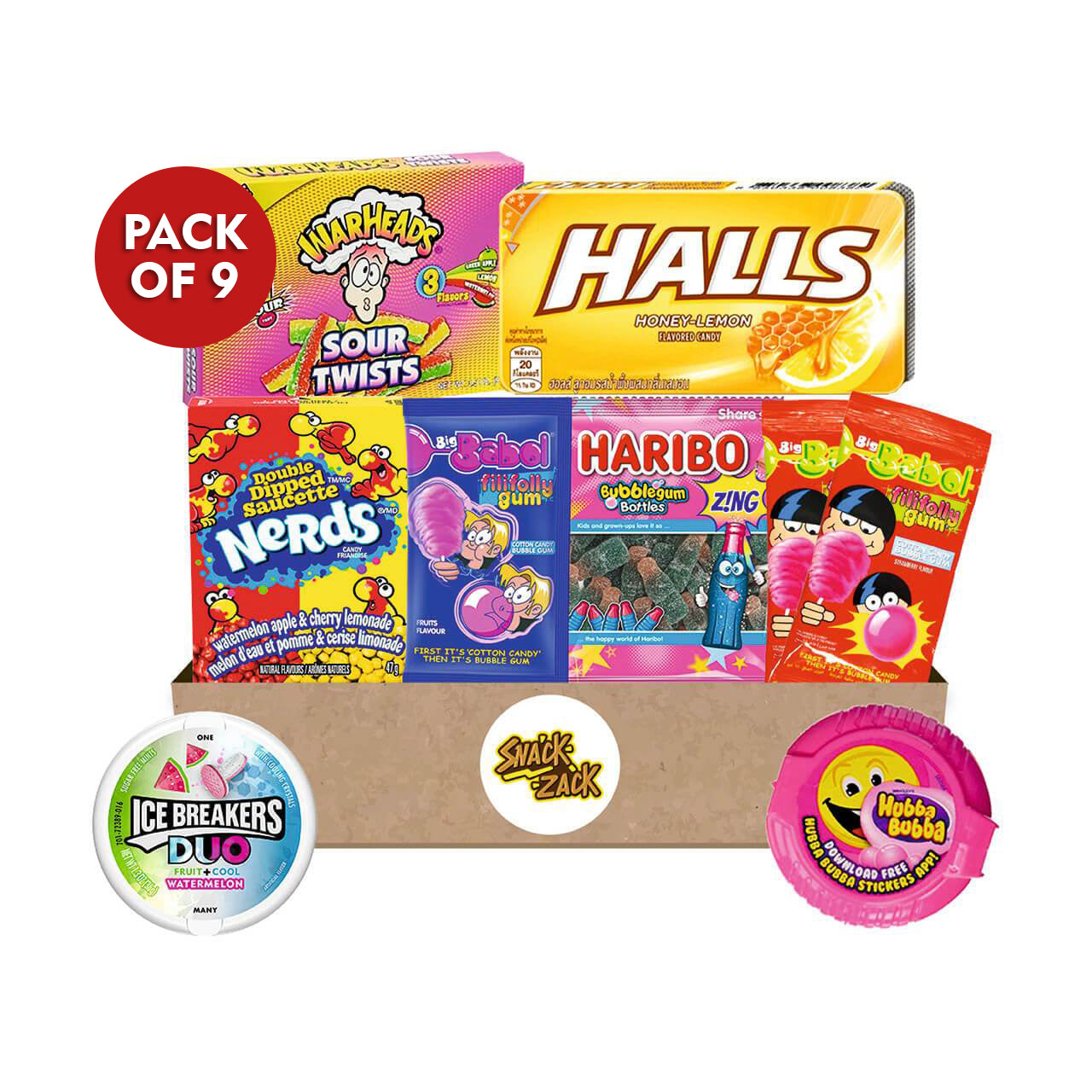 Best Candies Box Pack of 9 In India | Candies Box Pack of 9 | Snack Zack