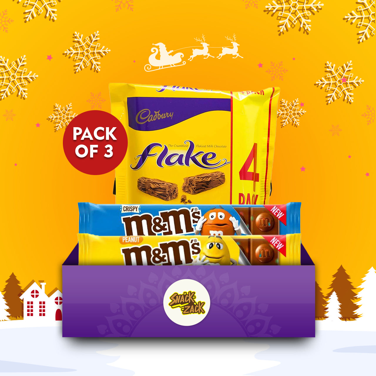 Chocolate Combo Pack of 3 | SnackZack