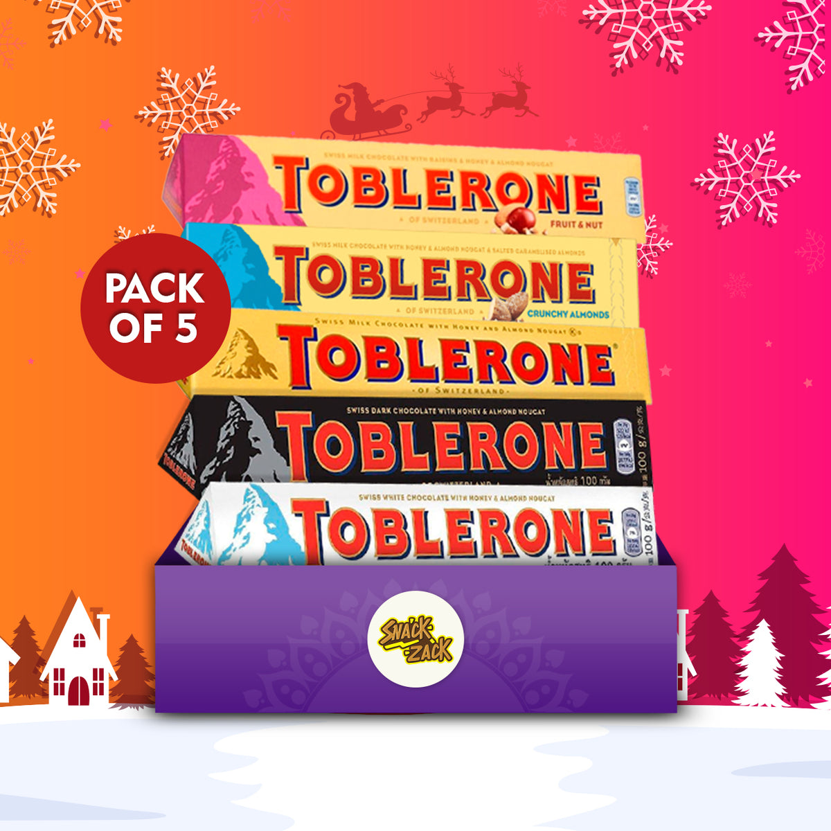 Imported Chocolates Toblerone Christmas Combo Pack Of 5