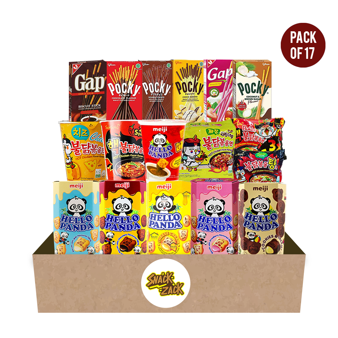 Large Snacks Combo Of 17