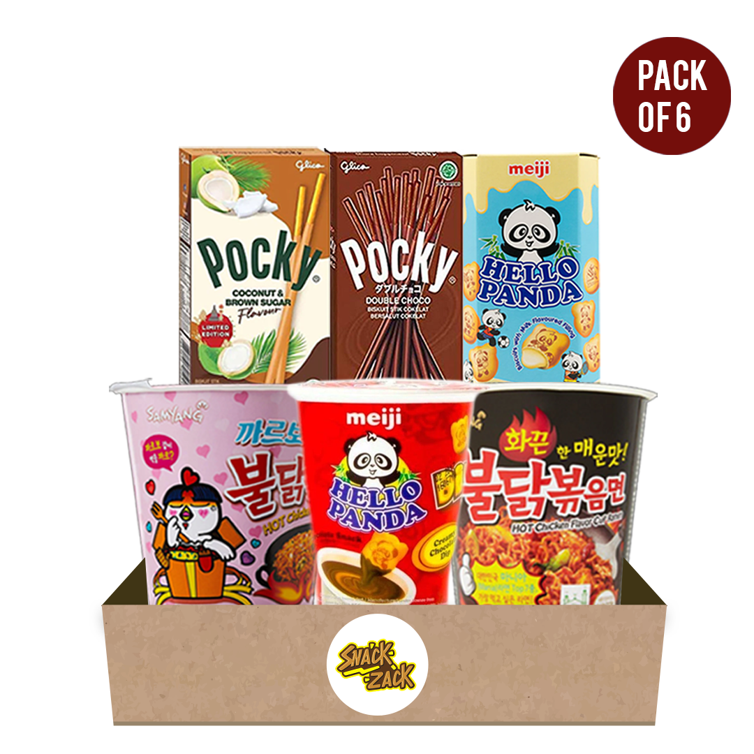 Small Snacks Combo - Pack Of Six