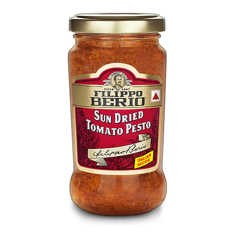 Flippo Berio Sun Dried Tomato Pesto | Sauces | SnackZack online india
