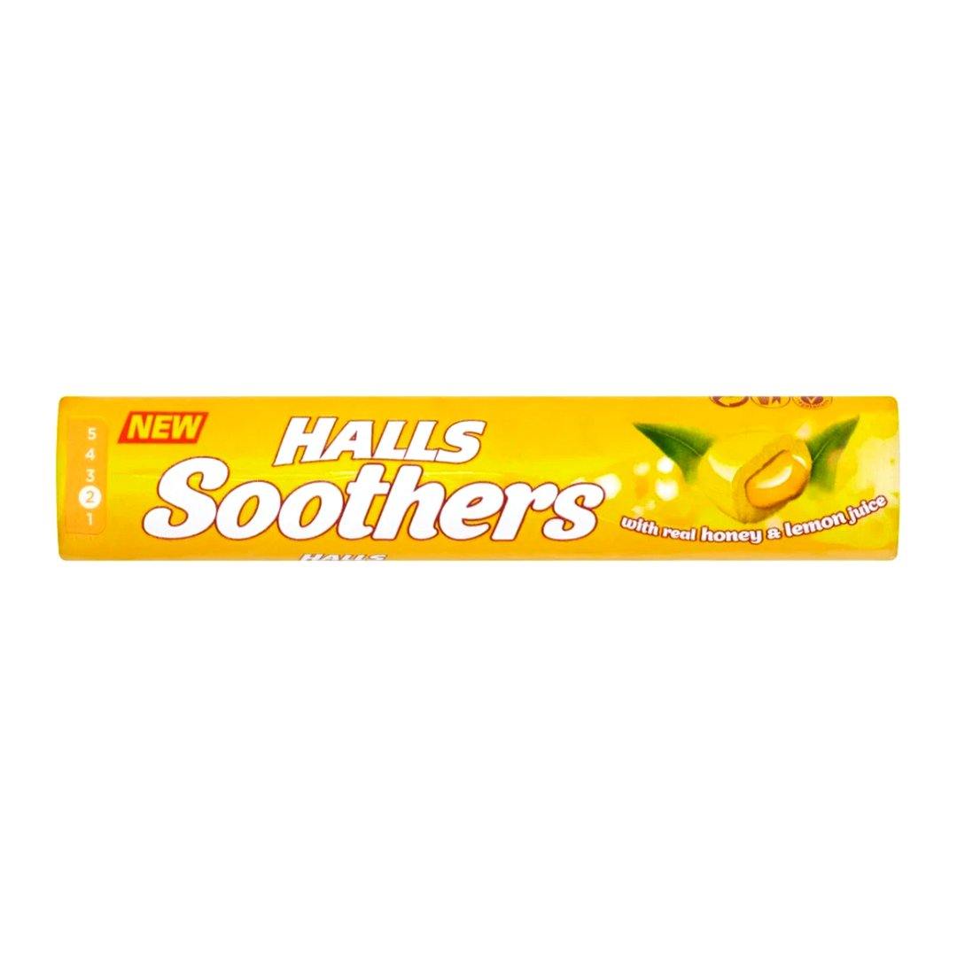 Halls Honey And Lemon Soothers - 45G | Candies | SnackZack online india