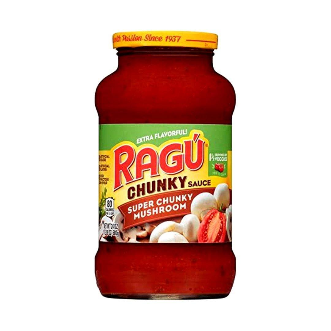 Ragu Super Chunky Mushroom Sauce - 453G | Sauces | SnackZack online india