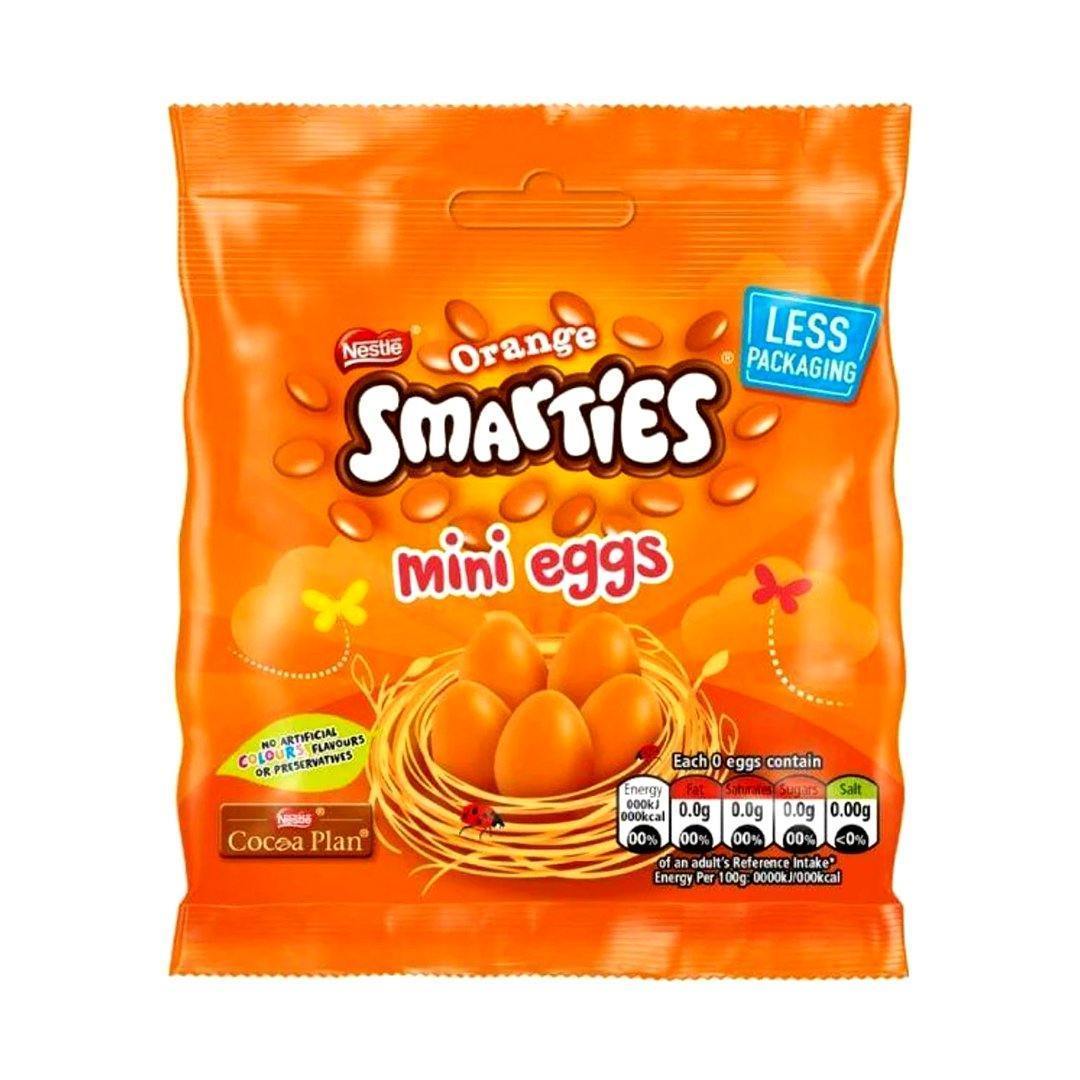 Smarties Orange In India | Smarties Orange Mini Eggs - 80g | Snack Zack
